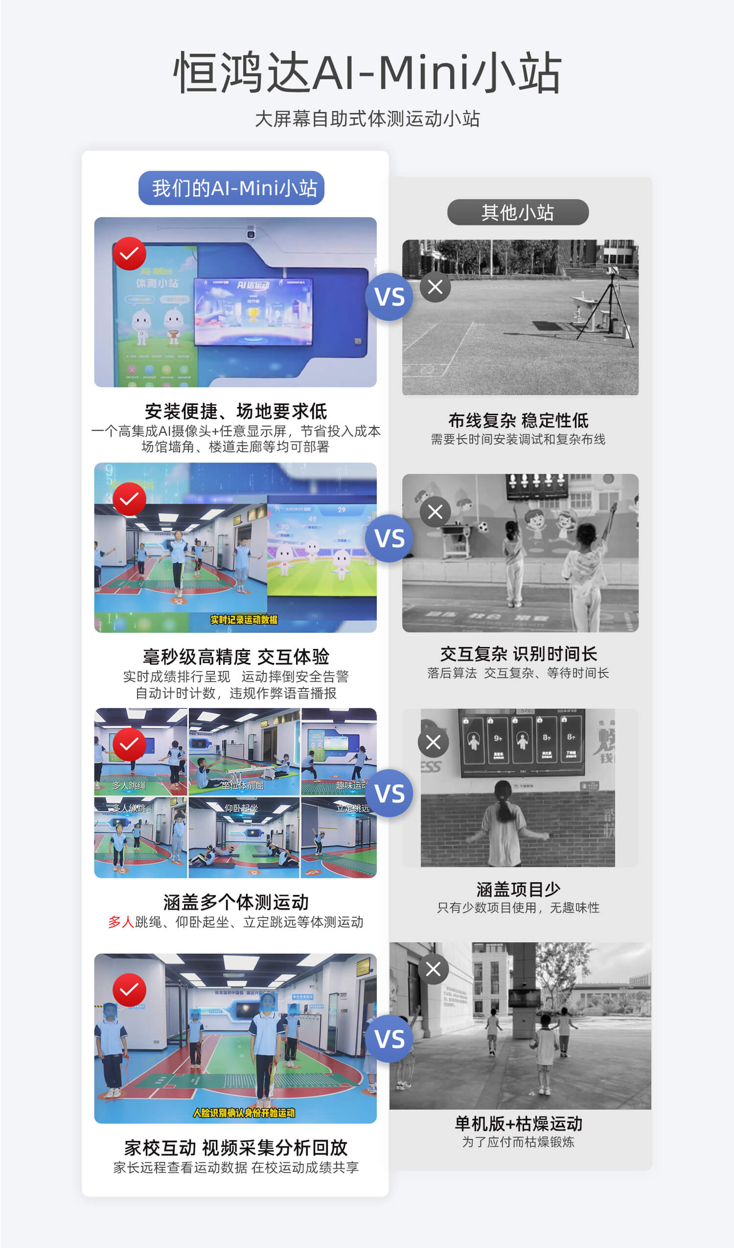 恒鸿达|AI体育运动角 基于人体骨骼姿态识别算法的自助式 AI 运动产品AImini小站